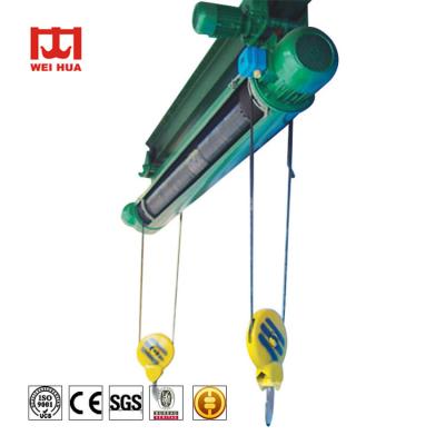 China 10-16 Ton CD Type Wire Rope Hoist Traveling Hoist For Lifting 8m / Min for sale