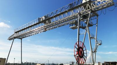 China 10 Ton 15 Ton Truss Type Single Beam Gantry Crane MH Model for sale