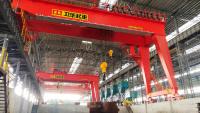 China BMG Type Semi Double Girder Gantry Crane Customized 15 Ton 20 Ton for sale