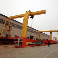 China A Frame Semi Gantry Crane With Electric Hoist Trolley 5 Ton for sale