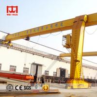 China 25 Ton A Frame Semi Gantry Crane With Electric Hoist Trolley for sale