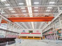 China New Chinese Style Double Beam Trolley Bridge Crane With Hook for sale