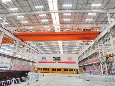 China New Chinese Style Double Beam Trolley Bridge Crane With Hook for sale