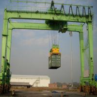 China Yard Mobile Container Gantry Crane RTG Type 30 Ton 40ton for sale