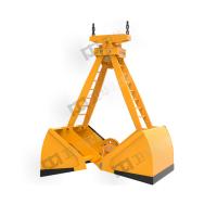 China OEM Steel Bulk Cargo Clamshell Grab Bucket 5.0m³ 8.0m³ Remote Control for sale