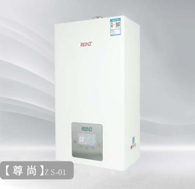 China Wall Mounted Gas Boiler 24kW Home Use NG LPG Heating System with 90% Thermal Efficiency for sale