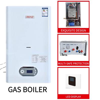 China 24kW Wall Hung Gas Fired Condensing Boiler Stainless Steel Energy Saving Heater for sale