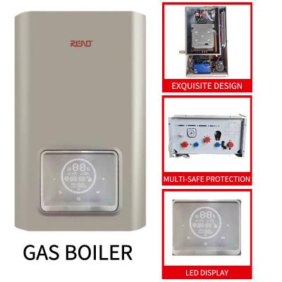 China Golden Shell Gas Wall Hung Boiler 20KW LPG Hot Water Heating Boiler Imported CPU for sale