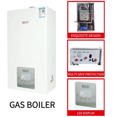 China 20kW Wall Hanging Gas Furnace Low Failure Rate LPG Combi Boiler Heating and Bath for sale