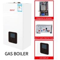 China 40KW Gas Wall Hung Boiler White Shell Top Component 6 Pipe Heat Exchanger 220V for sale