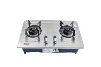 China Built In Gas Range 590x510mm 8mm Tempered Glass Panel Gas Burner Stove Kitchen Appliance for sale
