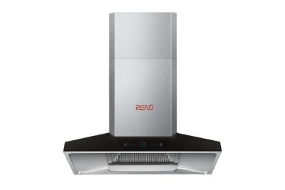 China Wall Mounted Kitchen Range Hood 600mm 900mm Stainless Steel Touch Control 600m3h Exhaust Fan for sale