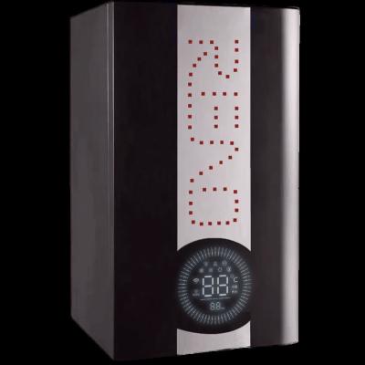 China Gas Wall Mounted Condensing Boiler 32kW Stainless Steel Cover Copper Heat Exchanger for sale