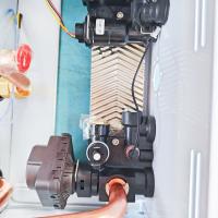 China Dual Function Gas Wall Hung Boiler 20kW NG LPG Combi Boiler Home Heating for sale