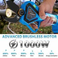 China 25.2V 42mm Electric Pruner Cordless Tree Branch Pruner Battery Powered Garden Scissors for sale