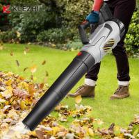China Electric Cordless Garden Leaf Blower Battery Powered For Lawn Care for sale