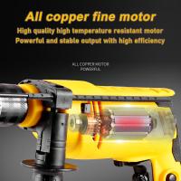 China 220V Electric Wired Drill Driver Corded Multi Speed For Household for sale