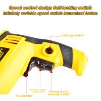 China 220V Electric Wired Drill Driver Corded Multi Speed For Household for sale