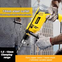 China 220V Electric Wired Drill Driver Corded Multi Speed For Household for sale