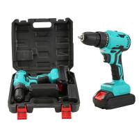 China Home Household Cordless Drill Tool Kit Set With 36V Li Ion Battery Charger for sale