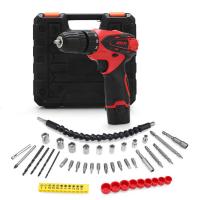 China 32 Pcs Power Drill Drivers , 12V Electric Drill Driver Set 1400rpm 2 Variable Speed for sale
