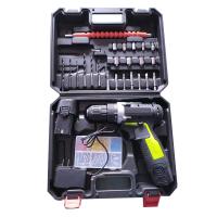 China 32 Pcs Power Drill Drivers , 12V Electric Drill Driver Set 1400rpm 2 Variable Speed for sale