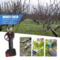 China 16.8V 25mm Electric Pruning Shears , Cordless Garden Pruners For Orchard Trimming for sale