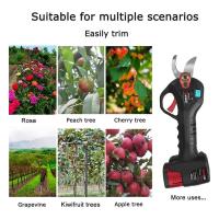 China KOMOK Cordless Electric Pruning Shears 2000mAh Battery For Branches Cutting for sale