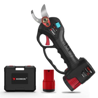 China 25mm Garden Battery Operated Pruning Shears With LED Display 2Ah Battery for sale