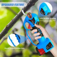 China Battery Powered Electric Pruning Shears Plastic For Clean Garden Cuts for sale