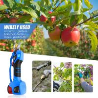China Battery Powered Electric Pruning Shears Plastic For Clean Garden Cuts for sale
