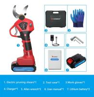 China KOMOK 21V Battery Power Shears , Electric Garden Scissors For Precision Trimming for sale