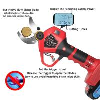China KOMOK 21V Battery Power Shears , Electric Garden Scissors For Precision Trimming for sale
