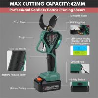 China Komok 1000W Cordless Electric Shears 42mm Cutting Diameter With Finger Protection Function for sale