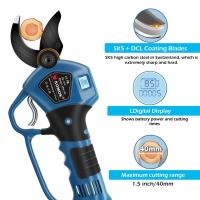 China Electric Pruning Shears 40mm Cutting Range With 21V Rechargeable Battery for sale