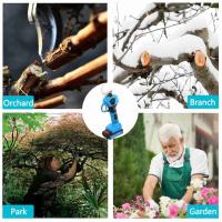 China Handheld Blue Electric Garden Pruners , Cordless Power Loppers CE Certified for sale