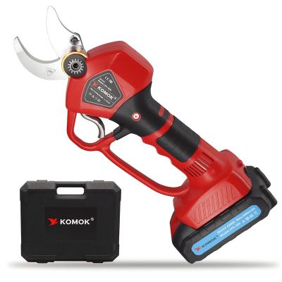 China 30mm Plastic Red Electric Pruning Shears For Cutting Branches for sale