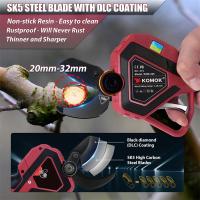 China 32mm Electric Pruning Shears Cordless Tree Branch Pruner Battery Powered Secateurs,6-8 Working Hours for sale