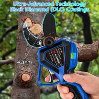 China 42mm Cordless Electric Pruning Shears With Rechargeable 25.2V 2Ah Battery for sale