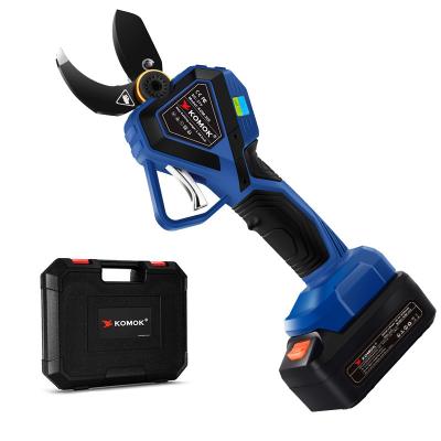 China 42mm Cordless Electric Pruning Shears With Rechargeable 25.2V 2Ah Battery for sale