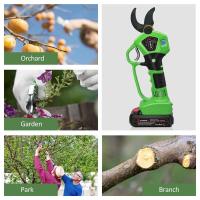 China 40mm Plastic Cordless Pruning Shears 2Ah Li Ion Battery For Orchards for sale