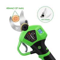 China 2Ah Battery Operated Branch Cutter , 40mm Electric Scissors For Trees for sale