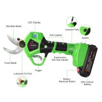 China 2Ah Battery Operated Branch Cutter , 40mm Electric Scissors For Trees for sale
