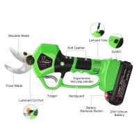China DC 21V Green Cordless Pruning Shears With 1000W Brushless Motor for sale
