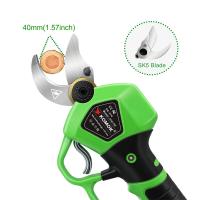 China DC 21V Green Cordless Pruning Shears With 1000W Brushless Motor for sale