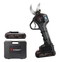 China 21V Black Battery Powered Branch Cutter , SK5 Blades Electric Shears For Pruning Trees for sale