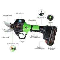 China 40mm Komok Pruning Shears , 2Ah 2000mAh Battery Powered Pruners for sale