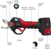 China LED Display Garden Cordless Pruning Shears 16.8V With 2 Rechargeable Batteries 2Ah for sale