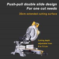 China Corded Dual Bevel Sliding Compound Miter Saw 10 Inch With Carbide Saw Blade for sale