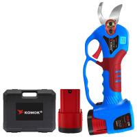 China 25mm Portable Battery Powered Pruning Scissors SK5 Steel Blade Material for sale